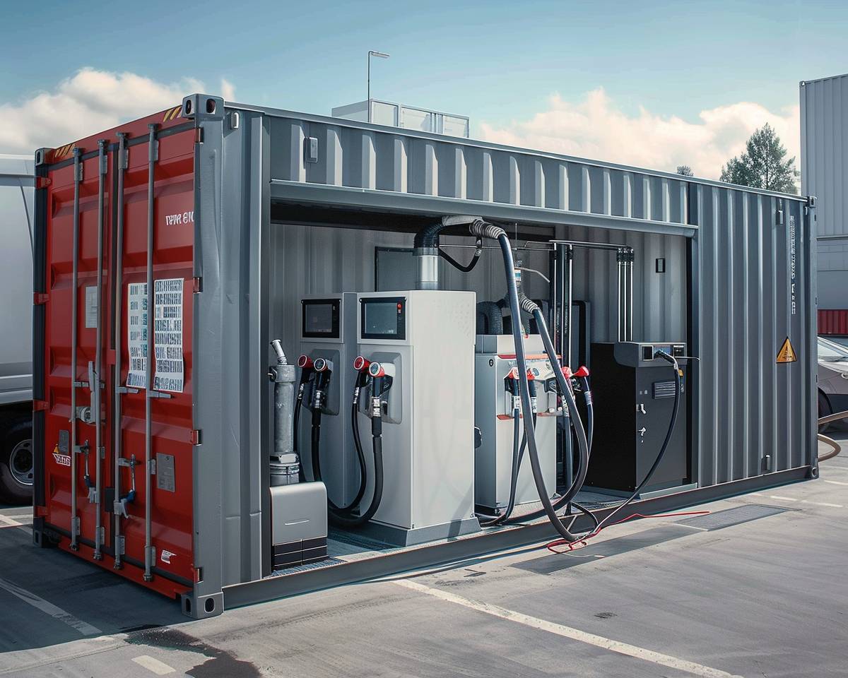 Les avantages d'un container station carburant - Pontabus